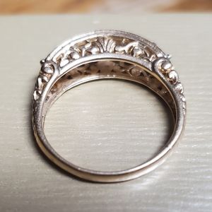 MEDA | Jewelry | Vintage 4k Diamond Ring Sz 9 | Poshmark